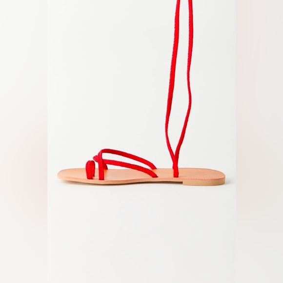 Urban Outfitters | Shoes | Uo Jess Rope Wrap Sandal Us Size 7 | Poshmark